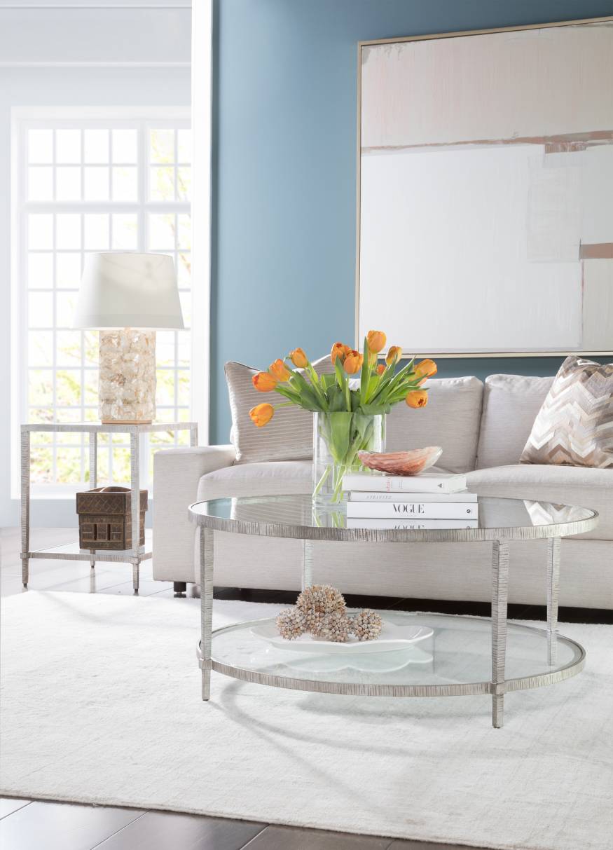 2233-953-46 | Claret Rectangular End Table | Metal DesignsTommy Bahama